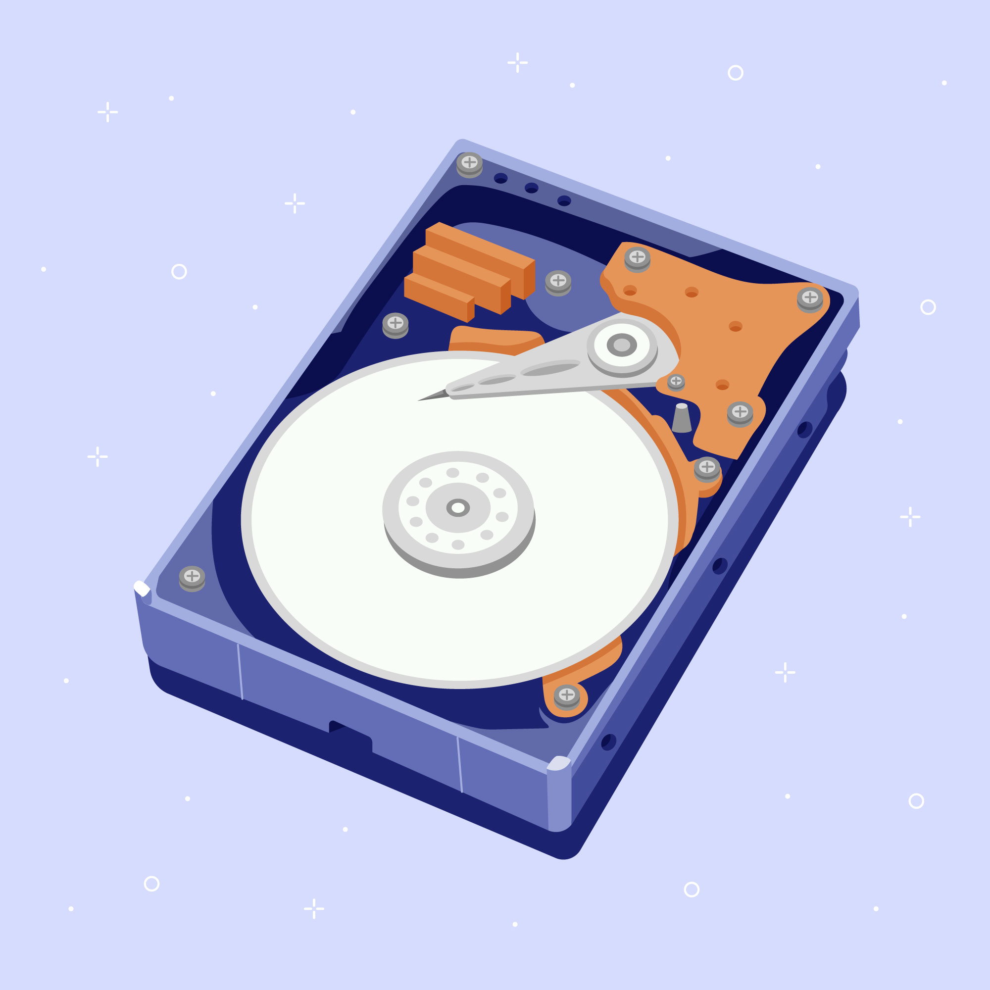 How Hard Drives Store Information - Cloze Passage Exercise Online